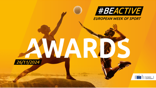 Meet the Winners of the #BeActive Awards 2024 - EOC EU Office